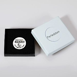 First Fathers Day Gift for New Dad New Baby Gifts for Dad Mom Daddy Parent Decision Coin for Mom Dad to be Funny Pregnancy Newborn Arrival Baby Gift for Dad First Time Shower Gifts Expectant Dad Gifts