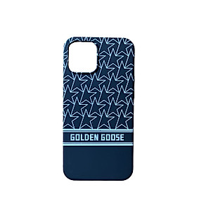 Golden Goose Iphone 12 Pro Case Monogram Black