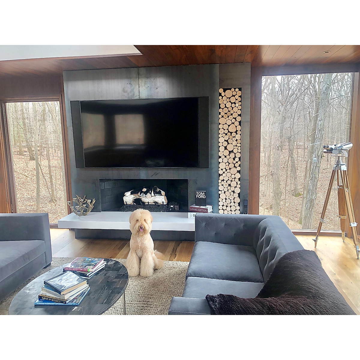 Wilson 7"-9" Decorative White Birch Fill-A-Space Logs, Natural Home Décor - 1.5"-4" Dia. (1 Sq. Ft)