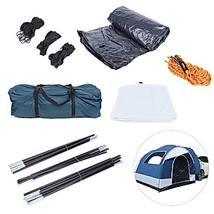 Universal SUV Camping Tent Bubble Tent Inflatable Transparent Camping Tent,Luxury Single Tunnel Bubble House Dome Greenhouse Tent with Blower,Portable Bubble Shelter Clear Tent for Backyard… (S)