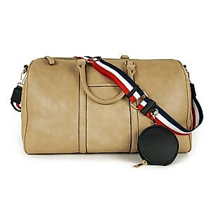 EVVE Wide Replacement Straps for Handbags with Coin Purse - For Over Shoulder Crossbody Bag, Guitar Style, Adjustable Length