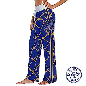 Bad Bananas Sigma Gamma Rho Sorority Paraphernalia - SGRHO - Pajama Bottoms Lounge Pants - Official Vendor - Centennial - Squares Centennial-Squares X-Large