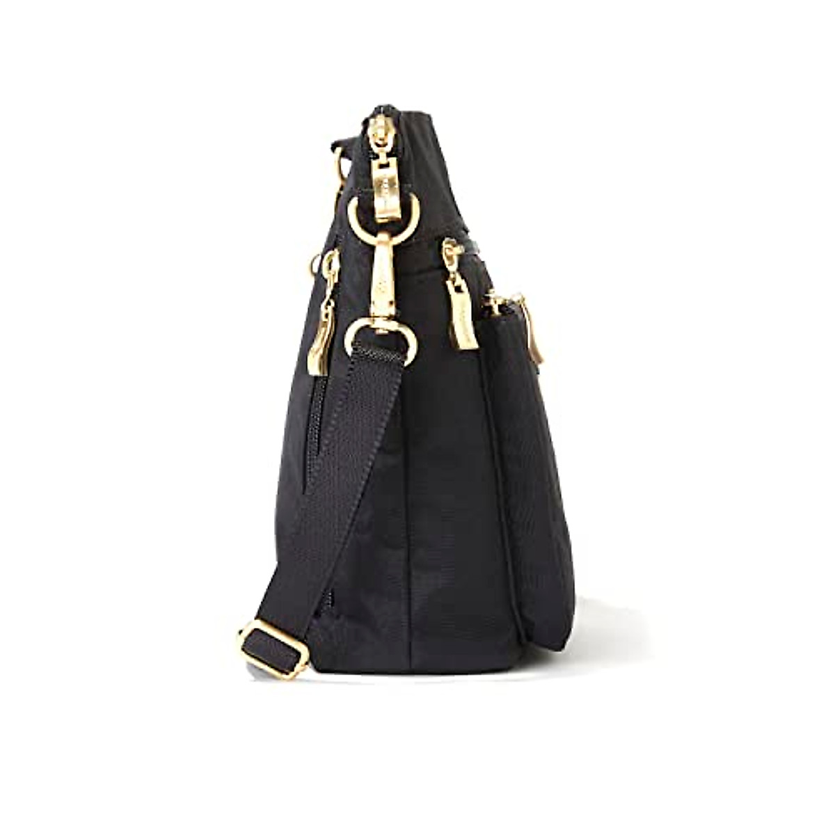 Baggallini Modern Pocket Crossbody Black/Gold Hardware One Size