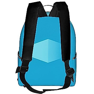 BAFAFA Azure Printed Travel Backpack Business Work Bag Computer Bag Outdoor Sports Rucksack