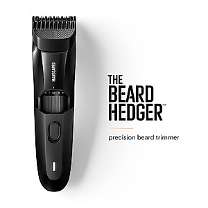 MANSCAPED® The Beard Hedger™ Tool Box Includes: Our Premium Beard Trimmer, The Weed Whacker® 2.0 Nose & Ear Hair Trimmer, The Plow™ 2.0, The Shears™ Four Piece Nail Kit, The Shed™ Toiletry Bag