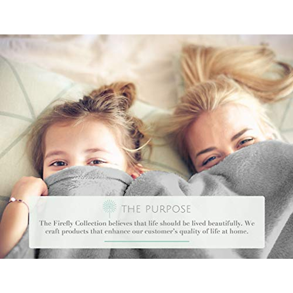 THE FIREFLY COLLECTION Ultra Plush Throw Blanket, 50 x 70 Inches, Granite Grey – Use as Your Couch Throw Blanket or Comfy Chair Blanket Throw – A Perfect Fluffy Blanket for Home and Travel