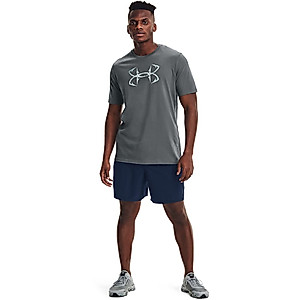 Under Armour Fish Hook Logo Short Sleeve, Pitch Gray (012)/Realtree Cov3, Large
