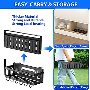 Upgraded Foldable Griddle Caddy for Blackstone 28"/36" Griddles/Prep Cart, BBQ Caddy Grill Accessories Space Saving with Paper Towel Holder for Outdoor