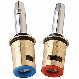 Chicago 377XKRHJKABNF & 377XKLHJKABNF Long Ceramic 1/4-Turn Cold & Hot Cartridge Kit