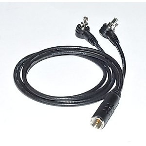 Dual Plug Antenna Adapter Cable for Verizon Jetpack MiFi 8800L LTE Mobile Hotspot FME Male Connector
