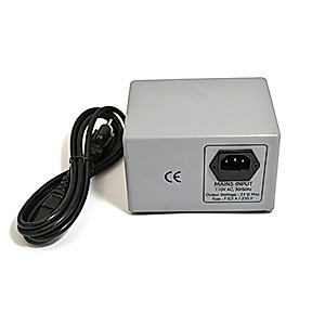 Eisco Labs Low Voltage Power Supply, AC/DC Switchable, 6V or 12V at 2 Amp Output - Banana Plug Terminals (110V Input)