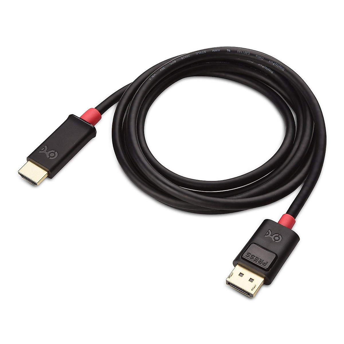 Cable Matters 4K DisplayPort to HDMI 4K Adapter Cable (4K DP to HDMI) 6 Feet