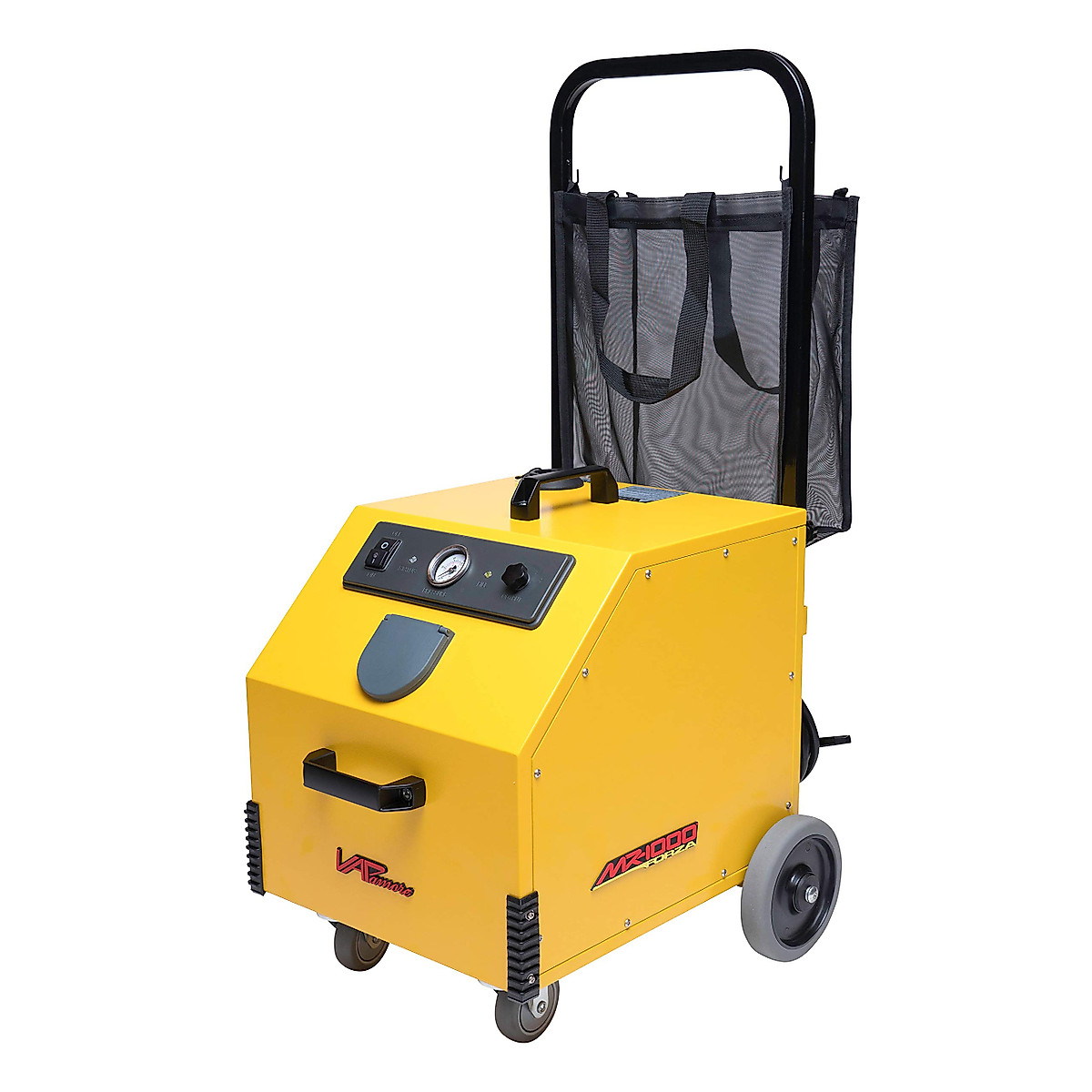 Vapamore MR-1000 Forza Commercial Steam Cleaner. Electronic Solenoid for Dry Steam Control, Stainless Steel 1900w Boiler, 3 Gallon Water Capacity, Multipurpose, Chemical Free, 50 Professional Tools