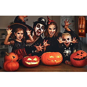 The Dreidel Company Flicker Flame Shaped Light Bulbs, E12 Replacement Bulbs, Dances with a Flickering Orange Glow, 1 Watt Bulb, 120 Volt (6-Pack)