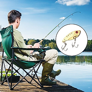 Fishing Spoons, Spoon Fishing Lures Fishing Spinner Baits Crank Baits Metal Sequin with Treble Hooks Flutter Fish Lures Tackle for Bass Crappie Trout Steel Head Salmon Pike Walleye Shad Freshwater