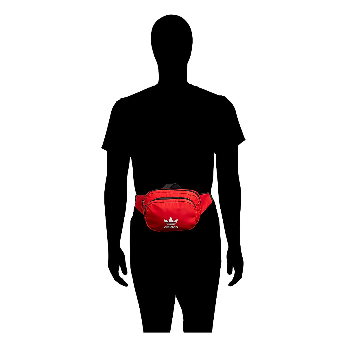 adidas Originals Originals Sport Waist Pack, Floral Legend Ink Blue/White, One Size