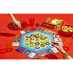 Catan Board Game (Base Game) | Family Board Game | Board Game for Adults and Family | Adventure Board Game | Ages 10+ | for 3 to 4 Players | Average Playtime 60 Minutes | Made by Catan Studio