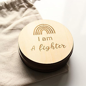 NICU Milestone Cards | NICU Mom Gifts | Nicu Baby Essentials | NICU Milestone Cards boy | Beautifully Handcrafted Natural Wood | NICU Baby Milestone Signs | Gender Neutral