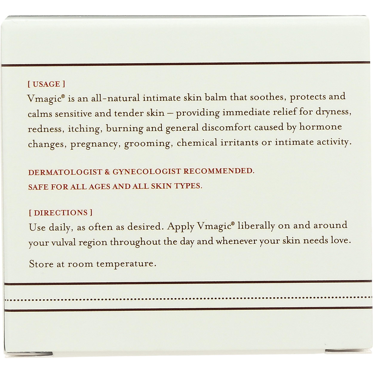 MEDICINE MAMAS V Magic Intimate Balm, 2 OZ