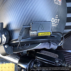 Small Portable Headset Amplifier 3.5mm Input and Output - IASUS EAR3H Amp Boosts 10dB Compatible with Most Helmet Comms and Speakers, Smartphones for Motorcycle, Electric Bike, Scooter Helmets