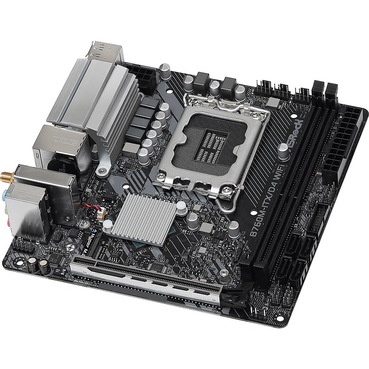 ASRock B760M-ITX/D4 WIFI Supports 13th Gen & 12th Gen Intel® Core™ Processors (LGA1700)