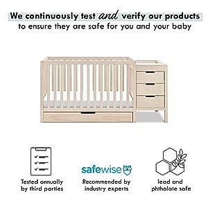 Carter's by DaVinci Colby 4-in-1 Convertible Crib & Changer Combo