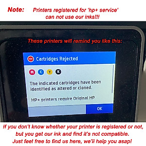 Upgraded 910XL Ink Cartridges Combo Pack High Yield, Compatible with HP OfficeJet 8010 8020 8030 Series Printers, Replace 910 910XL 916 916XL, Black Cyan Magenta Yellow