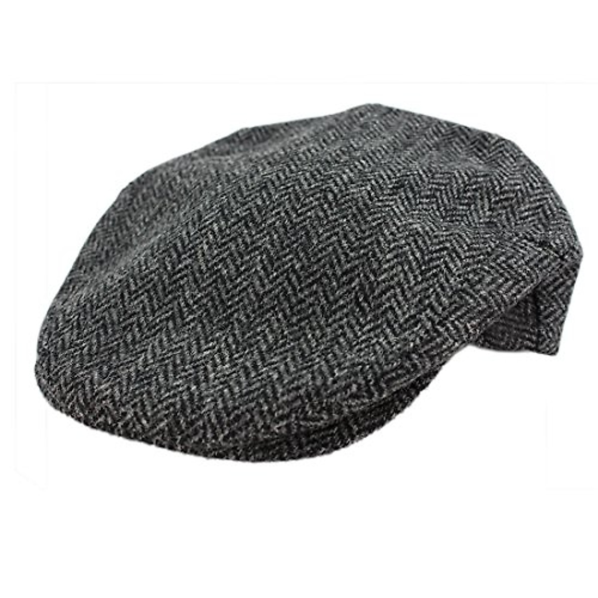 Flat Cap for Men Made in Ireland Irish Hat Flat Cap 100% Irish Wool Gray L