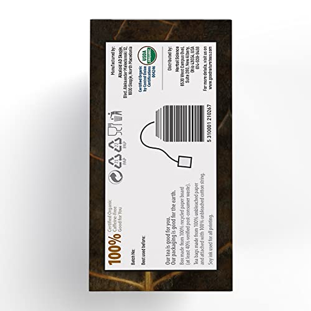 Good Nature Organic Marjoram Tea, 1.058 Ounce