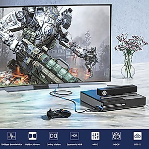 Ultra Thin HDMI Cable 6.6FT, Hyper Flexible HDMI Cord up to 4K@30Hz, FOINNEX High Speed HDMI 1.4 for ARC, HDR, PS4, Xbox, PC, TV, Monitor, Gimbal