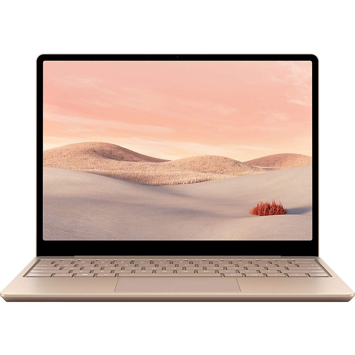 Microsoft Surface Laptop Go 12.4" Intel i5-1035G1 8GB/256GB Touchscreen, Sandstone Bundle w/Elite Suite Software (Office Suite Pro, Photo Editor, PDF Editor, PCmover Pro) + 1 YR CPS Protection Pack