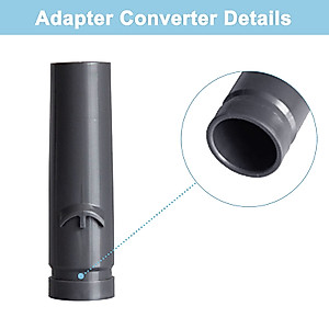 Horse Hair Brush V15 Vacuum Attachment Adapter Compatible for Dyson V8 V15 V10 V11 V7 V6 Vacuum Cleaner,Horse Hair 1.25" Vacuum Brush Attachment Hose Adapter