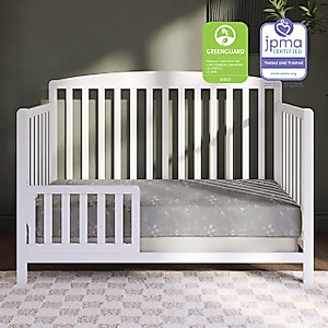 Dream On Me Honeycomb Orthopedic Firm Fiber Standard Baby Crib Mattress | Greenguard Gold certified | 10 Year warranty | 5” Fiber Core Optimum Support | Infant and Toddler Mattress | Waterproof Cover