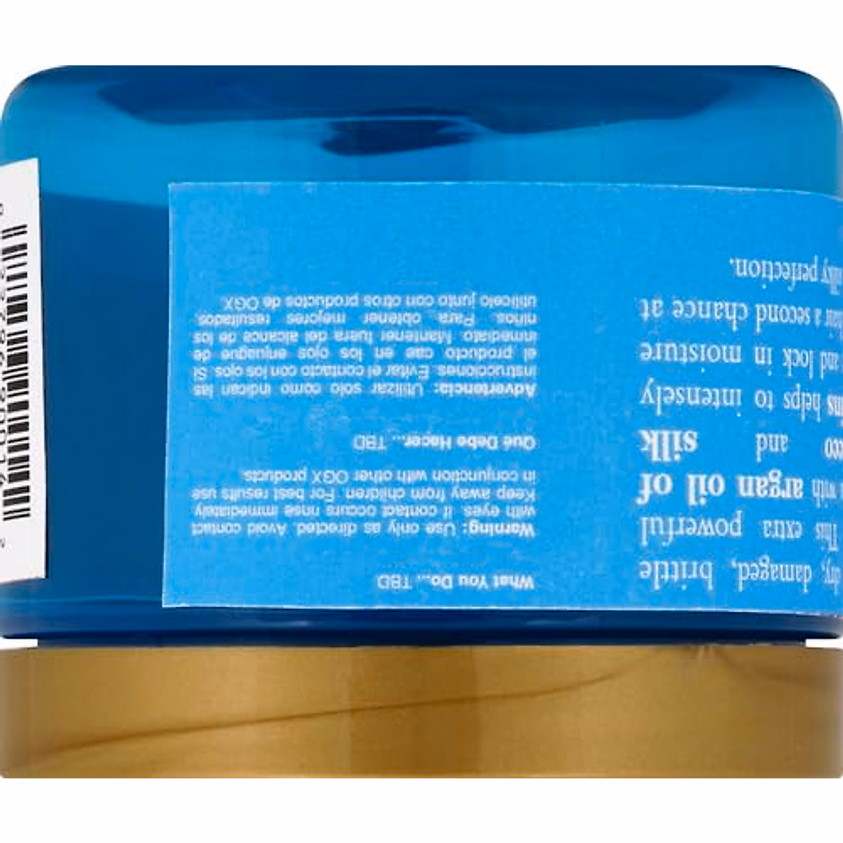 OGX Extra Strength Hydrate Repair + Argan Oil of Morocco Hair Mask Deep Moisturizing Conditioning Treatment, Citrus, 6 Ounce