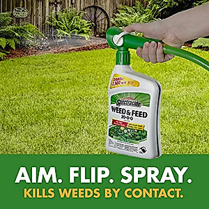 Spectracide Weed & Feed 20-0-0 (Ready-to-Spray) (32 fl oz), 1 pack