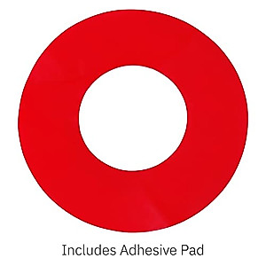 ENS Tailwind Ingenico Desk/3500/5000 7" Latch and Lock Pole Mount Terminal Stand, Slim Design, Adhesive Installation, Black