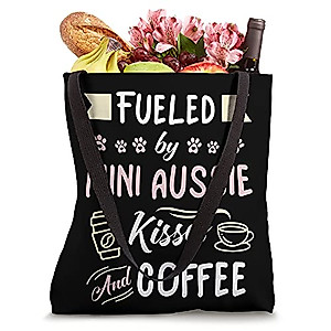 Mini Aussie Mom Australian Shepherd Dog Coffee Lover Tote Bag