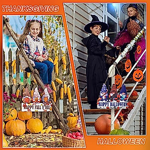 Tioncy Valentine Decorations Saint Patrick's Day Door Sign Reversible Double Sided Truck Decorations Hanger St Patrick's Day Wooden Sign for Front Door Porch Home