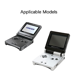 CS BATTERY Replacement Battery for Nin'ten'do Ga'meboy Advance SP AGS-001,fits SAM-SPRBP AGS-003,Li-ion 900mAh