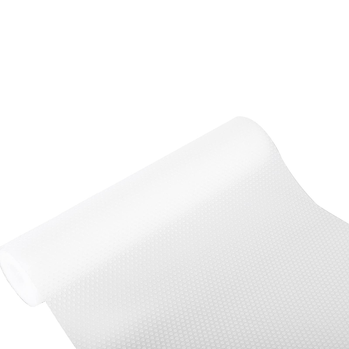 XMSound Thicken Wire Shelf Liner,13.5" x157Inch Heavy Duty Waterproof/Transparent/Raindrop Non-Slip Refrigerator Mats for Metal Shelving, Drawer Liner