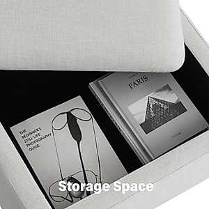 MUT CASA Modular Sectional Sofa, Convertible L Shaped Sectional Sofa Couch with Storage Ottaman, 5 Seat Modular Sofa Couch for Living Room, Beige