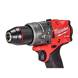 Milwaukee 2904-22 12V 1/2'' Hammer Drill/Driver Kit with (2) 5.0Ah Batteries, Charger & Tool Case Red