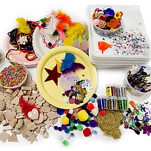 Hygloss Products Collage Treasure Box, Multicolor
