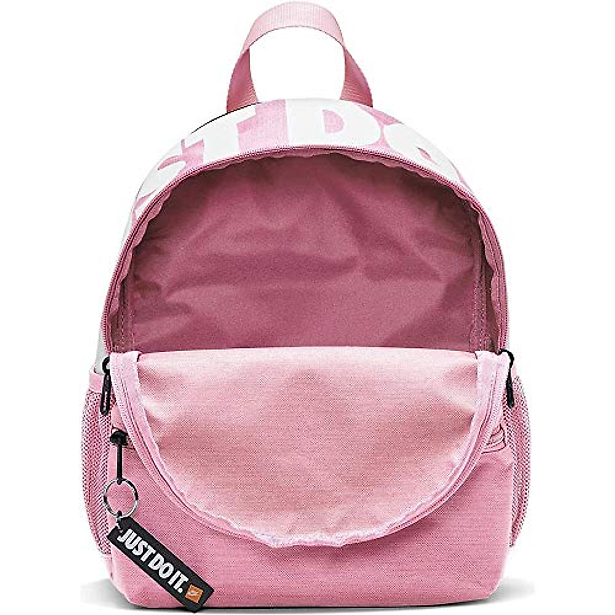 Nike BRSLA JDI Mini Backpack, Pink/Pink/White, One Size