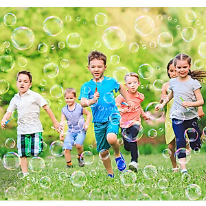 ABSOFINE 36 Pack Mini Dinosaur Bubble Wands, Kids Party Favors Bubble Wand for Birthday Wedding Christmas Themed School Classroom Prizes for Boys & Girls (Dinosaur)