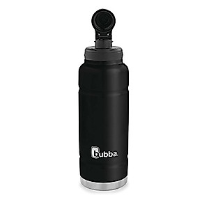 Bubba Trailblazer, Vacuum-Insulated Stainless Steel Water Bottle, 40oz., Licorice