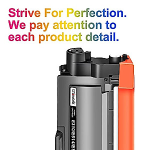 Uniwork Compatible Toner Cartridge Replacement for Dell E310dw P7RMX PVTHG 593-BBKD E310 E514 E515 use for E310DW E515DW E514DW E515DN Printer Tray, 4 Black