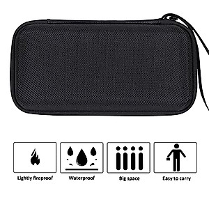 khanka Hard Travel Case Replacement for Texas Instruments TI-30XS MultiView/TI-36X Pro Engineering Scientific Calculator, Case Only (Black)