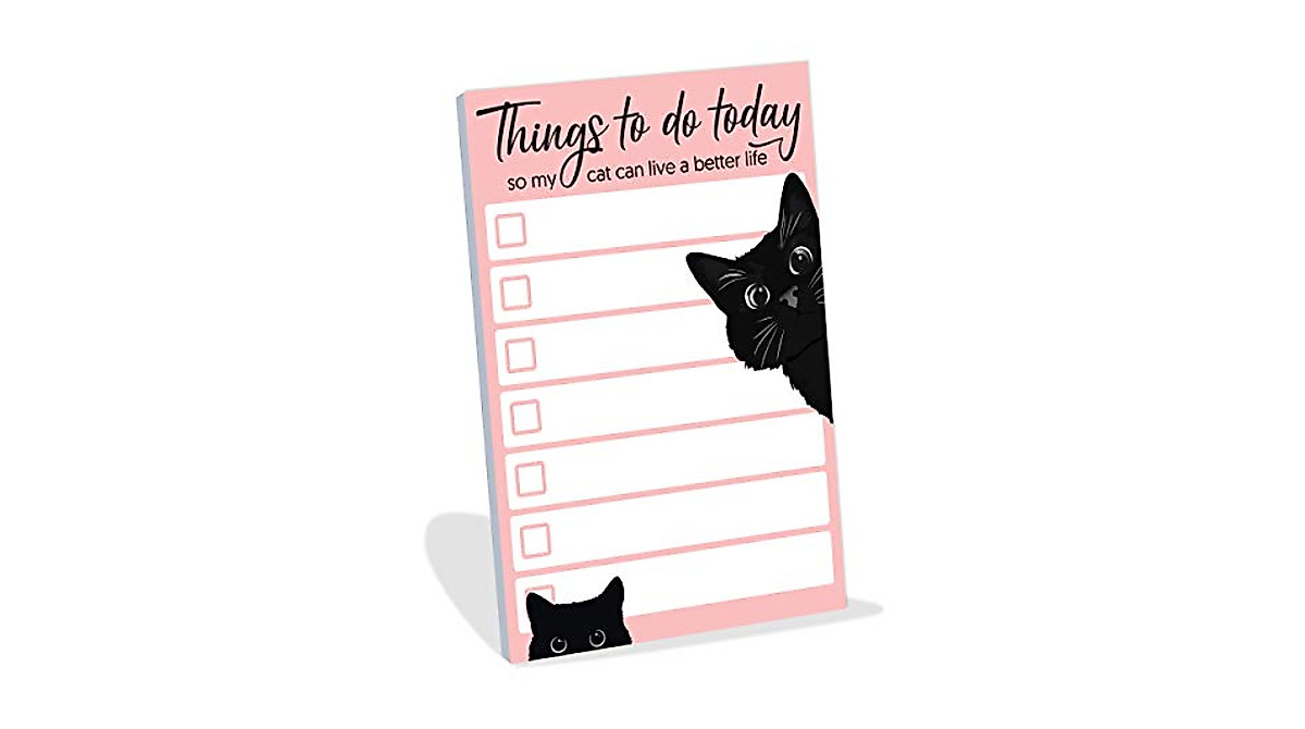 Funny Cat Sticky Notes for Cat Lovers | 50 Pages