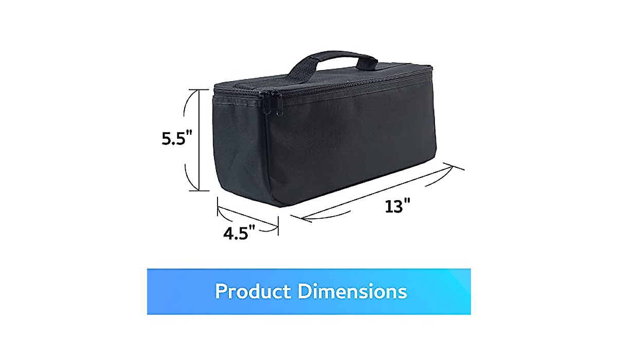 Compact Scanner Carrying Case for Travel | Dust-Proof Protection